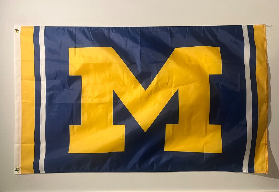 University of Michigan Flag/banner - Etsy
