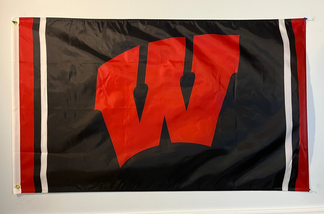 University of Wisconsin Flag/banner - Etsy