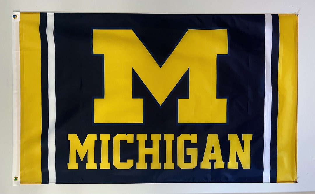 University of Michigan Flag/banner - Etsy