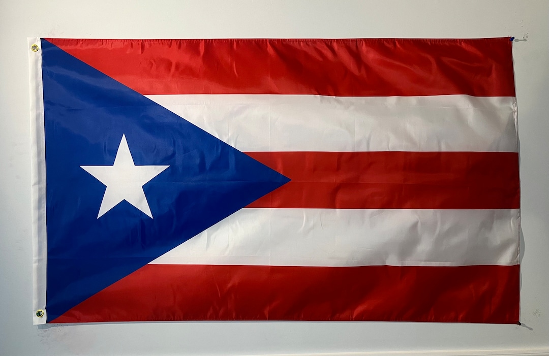 Puerto Rico Flag/banner - Etsy