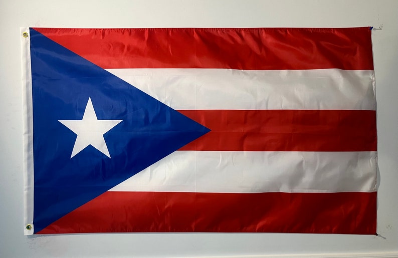 Puerto Rico Flag/banner - Etsy