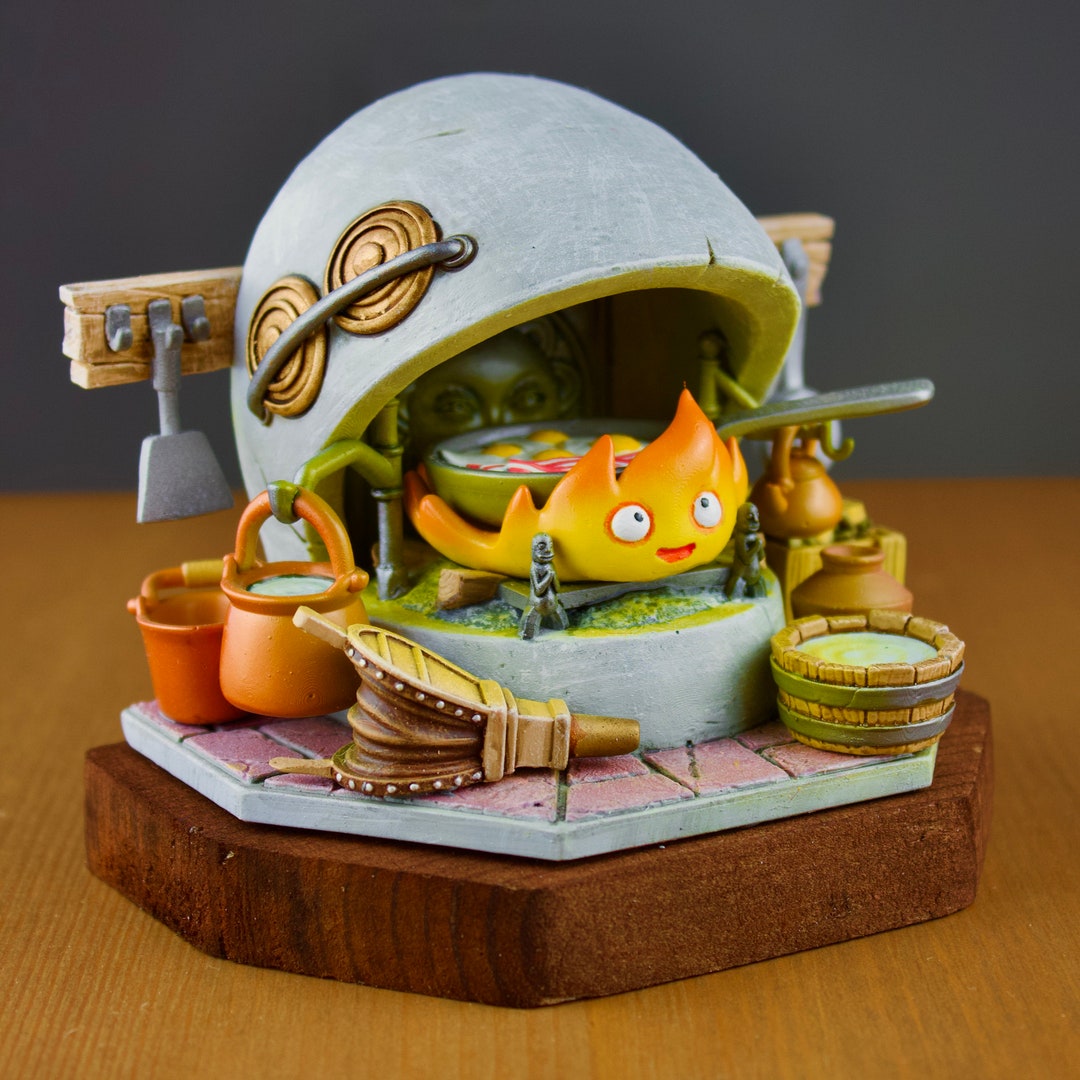 Calcifer, Howls Moving Castle. - Etsy