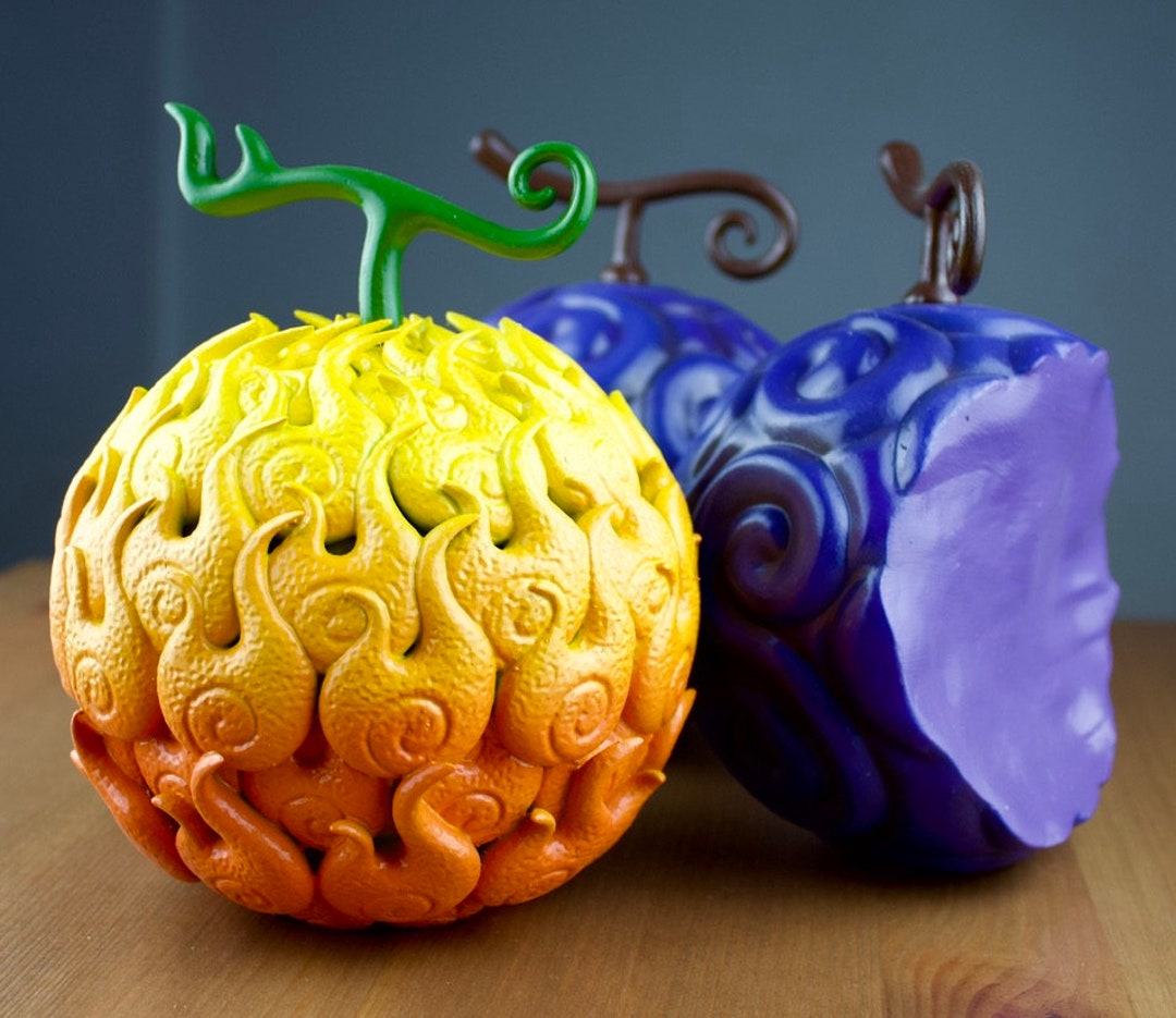 Fruta De Monkey D. Luffy, Akuma Mera Mera Y Akuma Gomu Gomu - Etsy