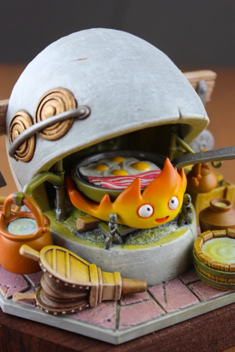 Calcifer, Howls Moving Castle. - Etsy