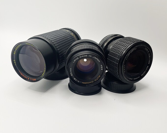 Off-brand K Lens Kit - Comes W/ 3 Lenses for Pentax (#1) - Etsy