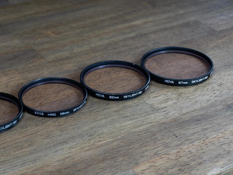 Hoya Skylight 1B Lens Filter - Choose Your Size - Etsy