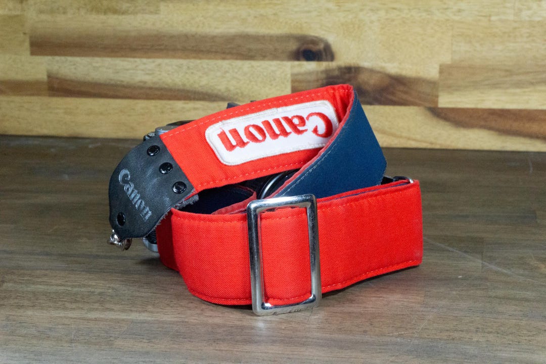 Canon Adjustable Camera Strap - Classic Logo - Etsy