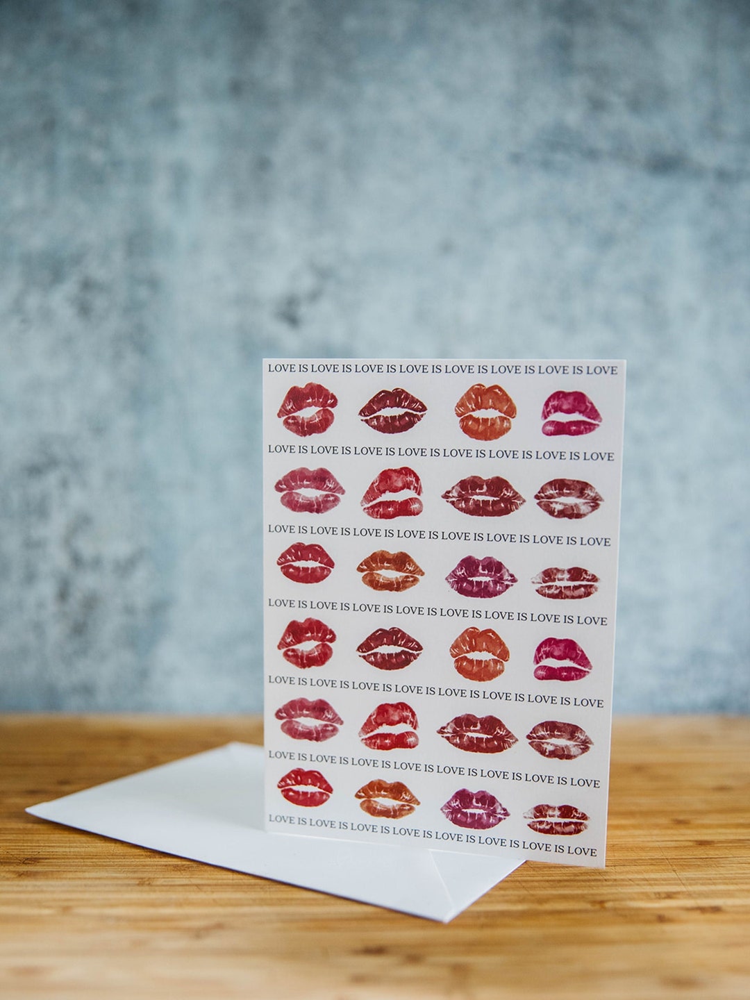 Hot Lips Card LGBTQ Greeting Card - Etsy