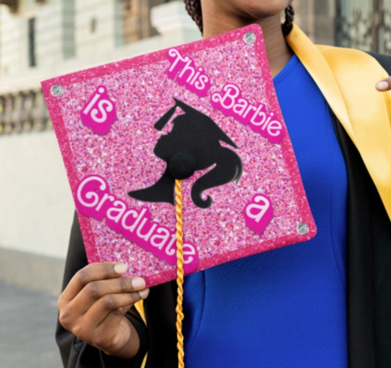 Barbie Graduation Cap Topper - Etsy
