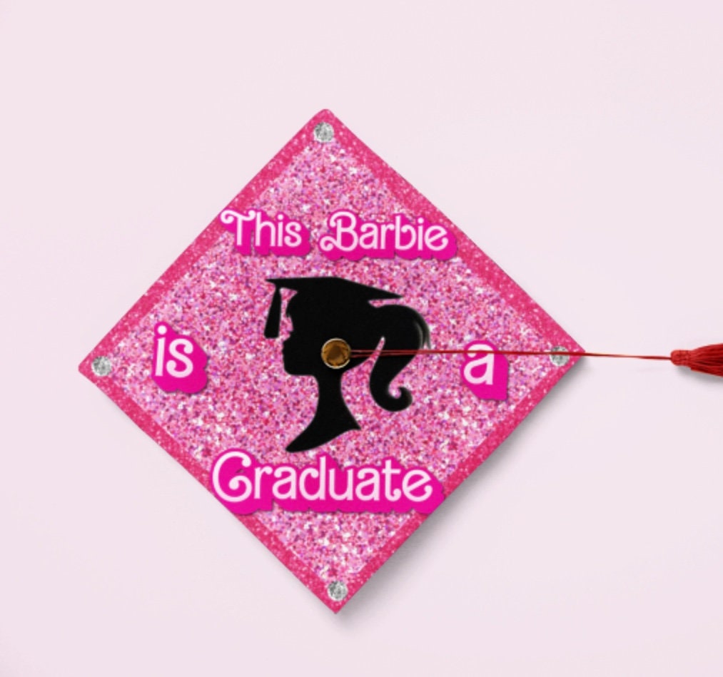 Barbie Graduation Cap Topper - Etsy
