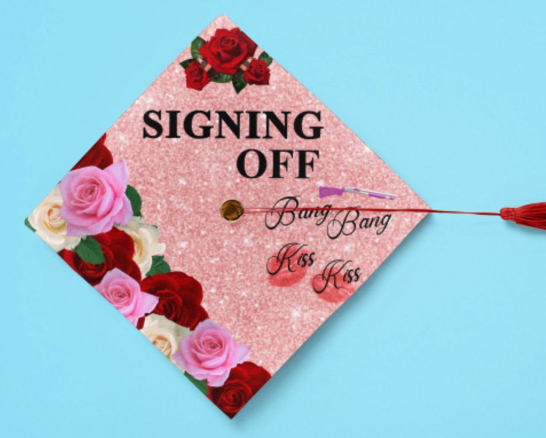 Lana Del Rey Graduation Cap Topper Download Pink - Etsy