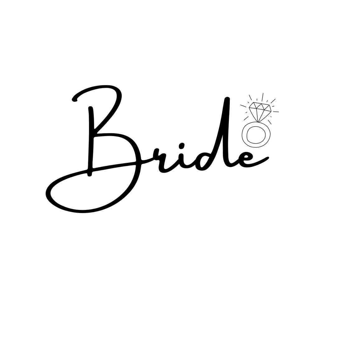 Bride Ring SVG JPG - Etsy
