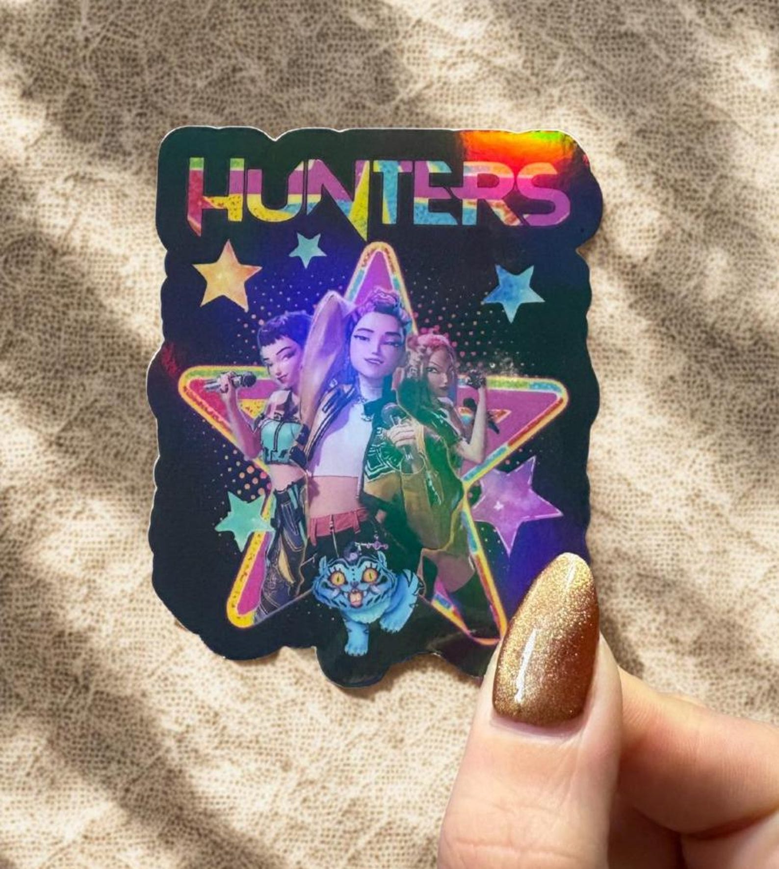Huntrix HUNTERS Stickers Kpop - Etsy