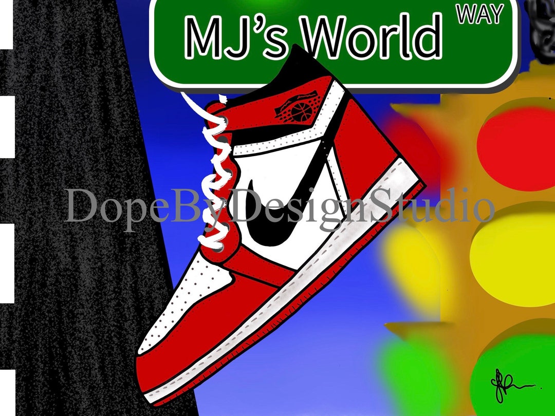The ICONIC Retro Jordan 1 Digital Download - Etsy