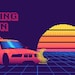 4 Pack Twitch Stream Overlay Screen, Vaporwave Pixel Art Animation ...