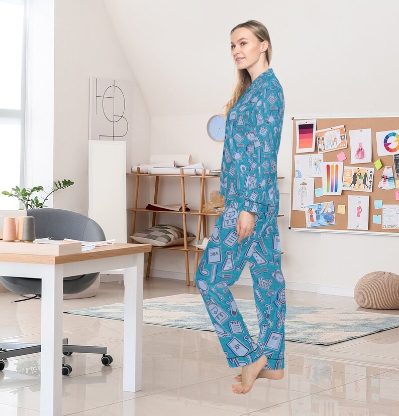 School Spirit Week Women's Satin Pajamas for Teachers - Etsy