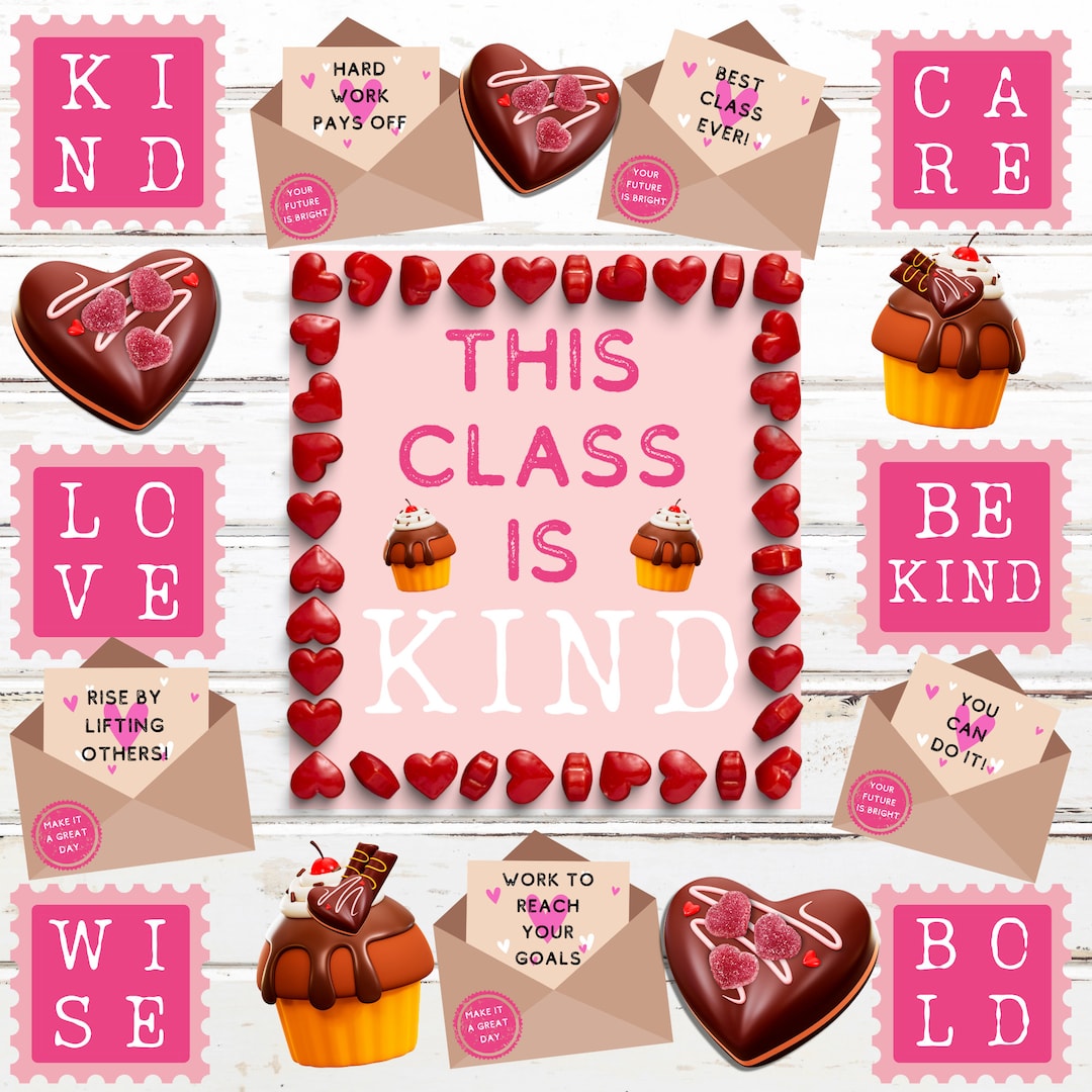 Love Notes Classroom Digital Files for Bulletin Boards. Valentine ...