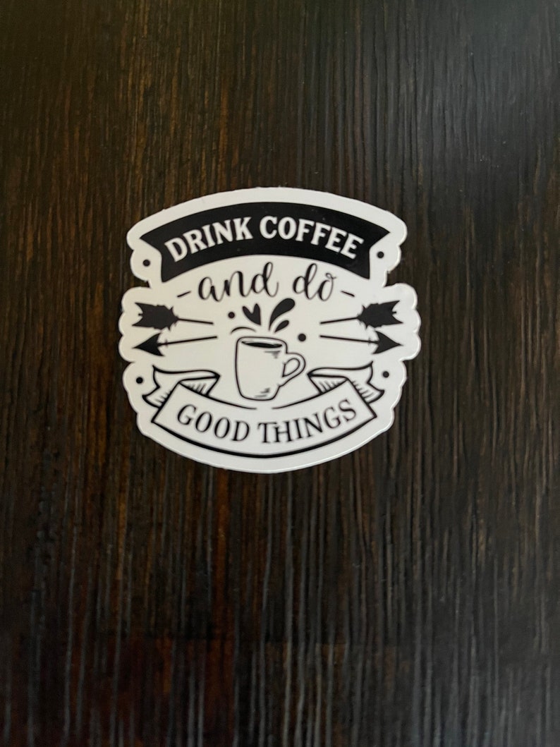Coffee Lover Sticker Set of 16 Stickers. Die Cut, Vinyl, Waterproof. - Etsy