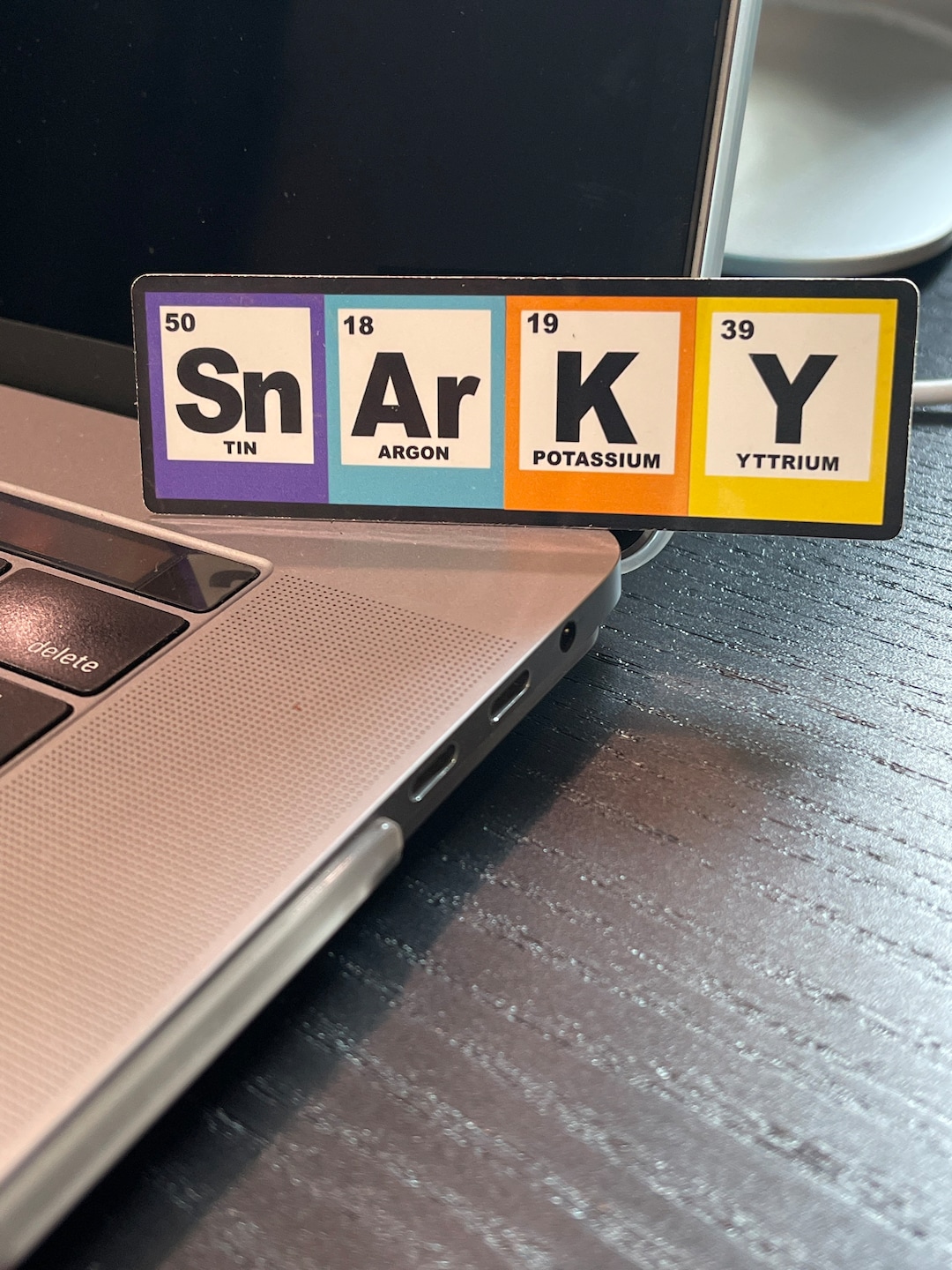 Snarky Sticker. Periodic Table Vinyl Sticker. Super Glossy Science ...