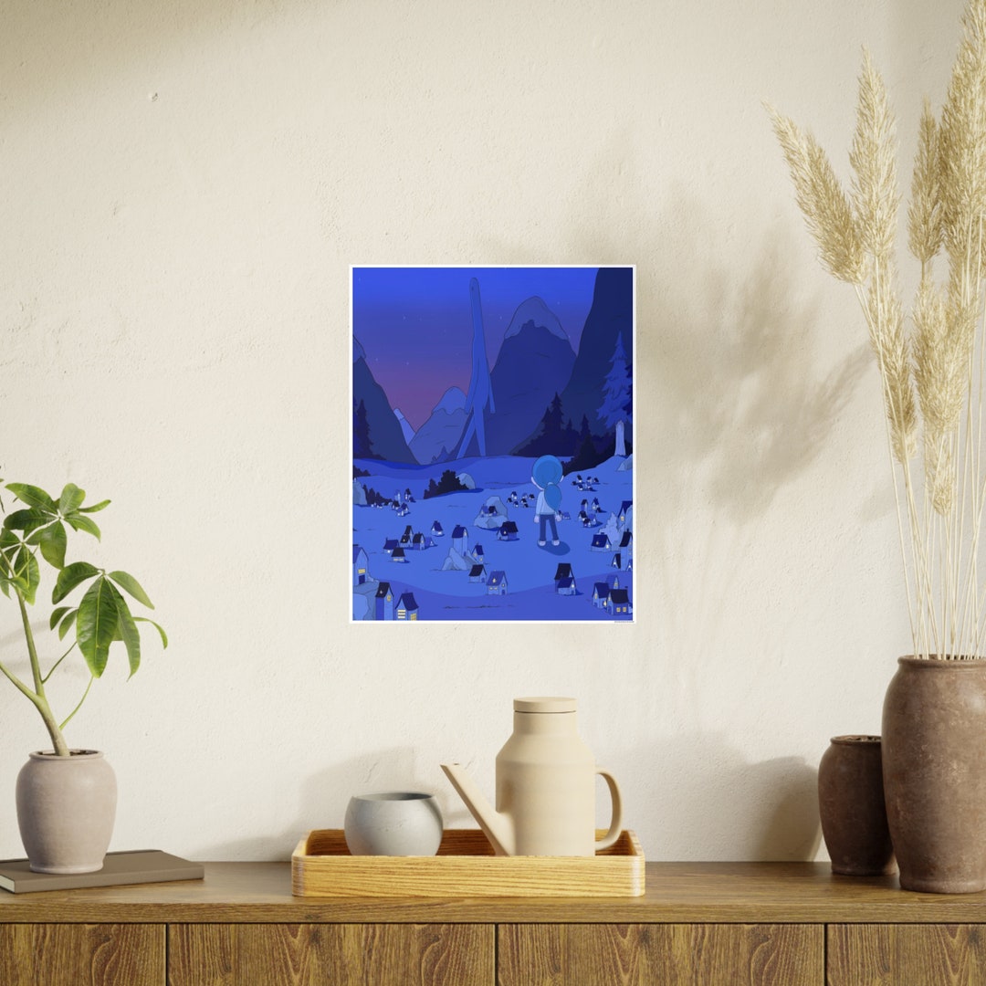 Hilda Night Scene Fan Art - Etsy