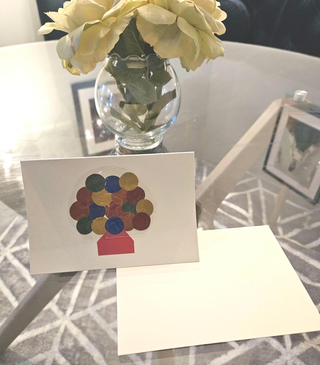 Gumball Machine Card and Envelope - Etsy