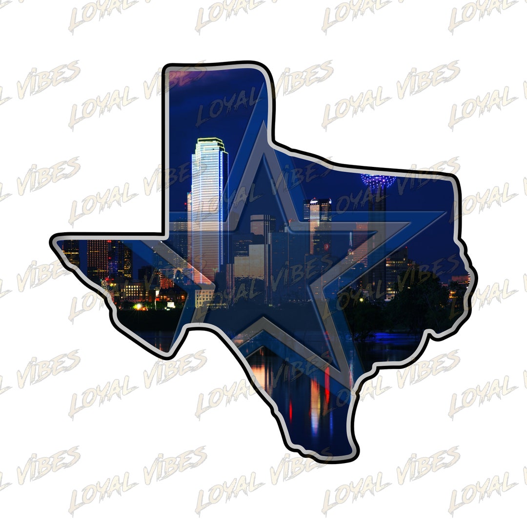 Texas Skyline - PNG JPEG - Etsy