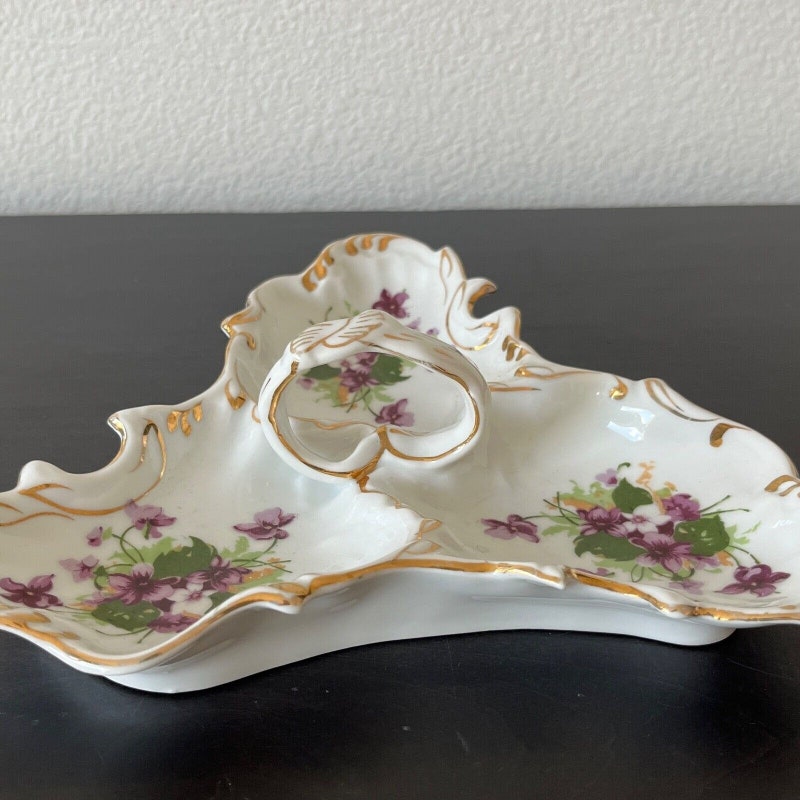 Vintage Violet Dish - Etsy