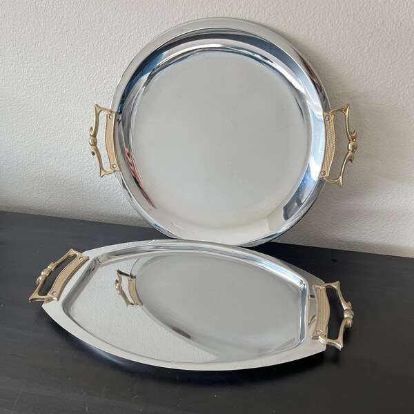 Kromex Serving Tray - Etsy