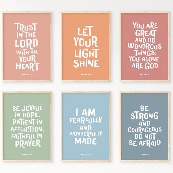 Christian Wall Art - Etsy