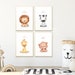 Cute Baby Animals Part 1 Printable Wall Art, Neutral Nursery Prints ...