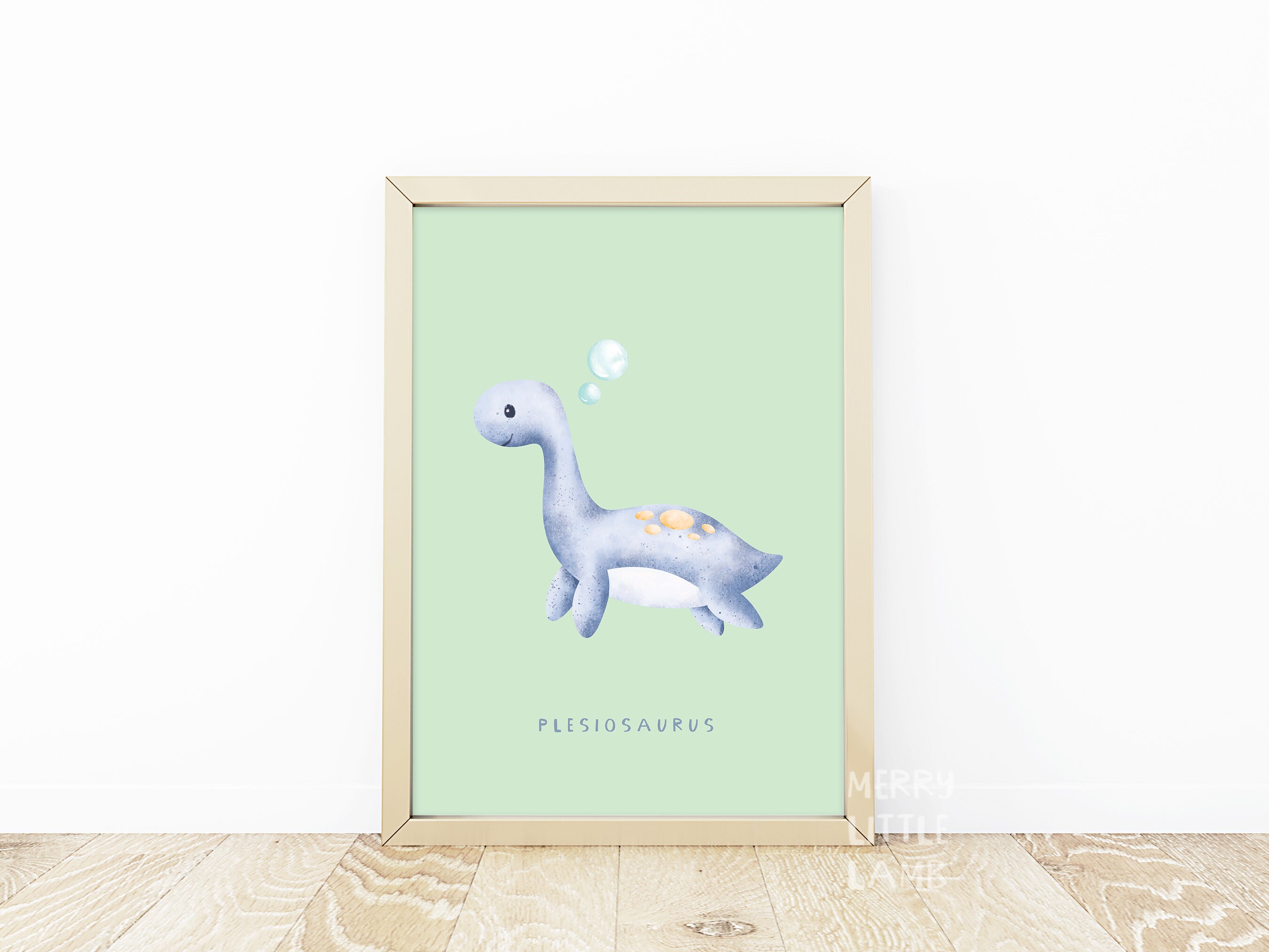 Dinosaur Room Décor: Set of 4 Dino Art Prints for a Fun and Playful ...