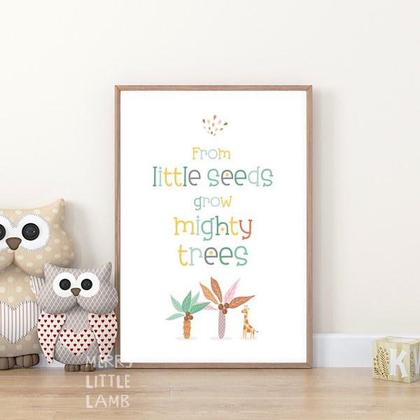 Grow Mighty Trees - Etsy