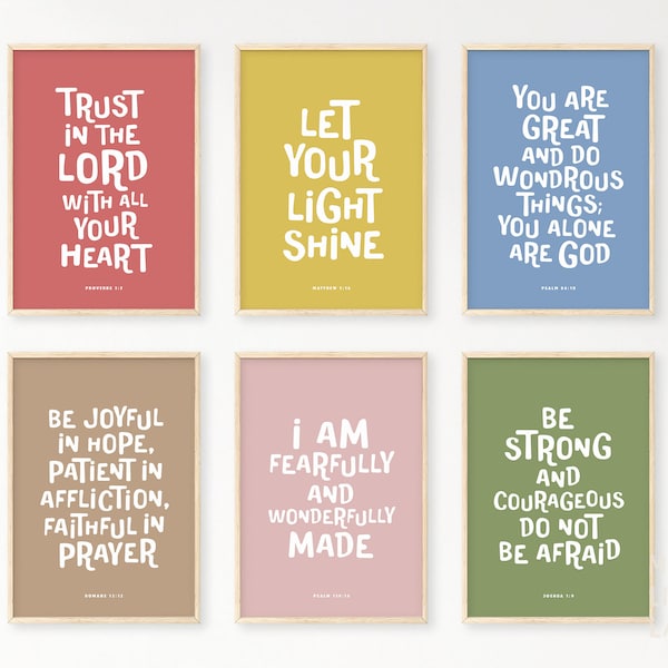 Bible Verse Artwork - Etsy