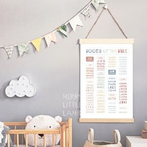 Books of the Bible, Christian Education Printable, Kids Scripture ...