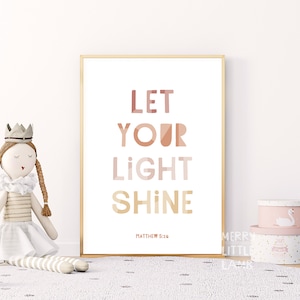 Kids Bible Verse Poster Bundle 1, Scripture Boho Wall Art, Church ...