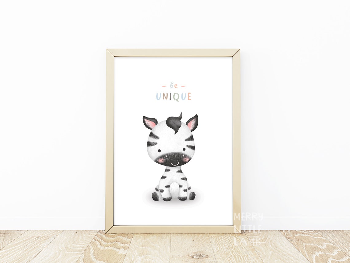 Cute Baby Animals Part 1 Printable Wall Art, Neutral Nursery Prints ...