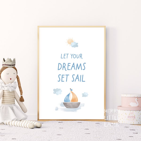 Let Your Dreams Set - Etsy