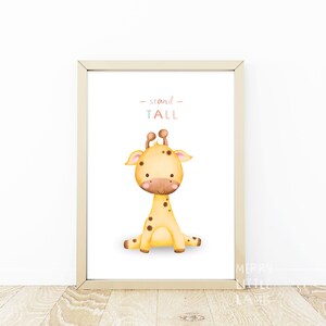 Cute Baby Animals Part 1 Printable Wall Art, Neutral Nursery Prints ...
