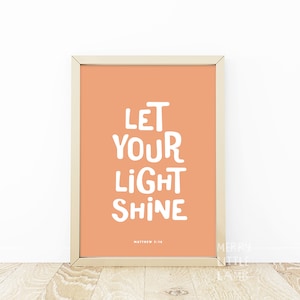 Kids Bible Verse Poster Bundle 10, Scripture Boho Wall Art, Church ...