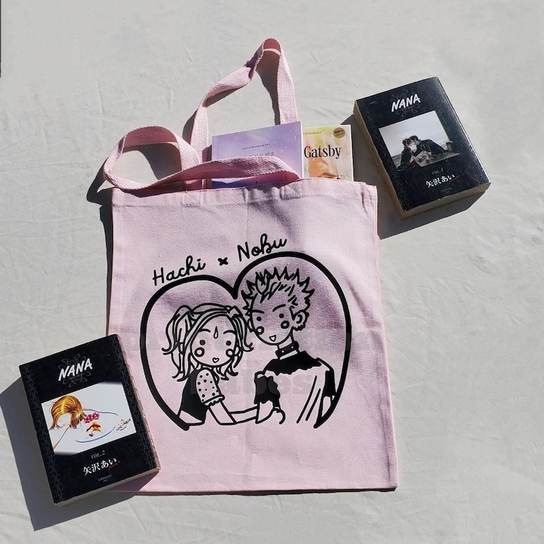 Hachi X Nobu Tote - PINK VERSION - NANA Anime - Nana Komatsu X Nobuo ...