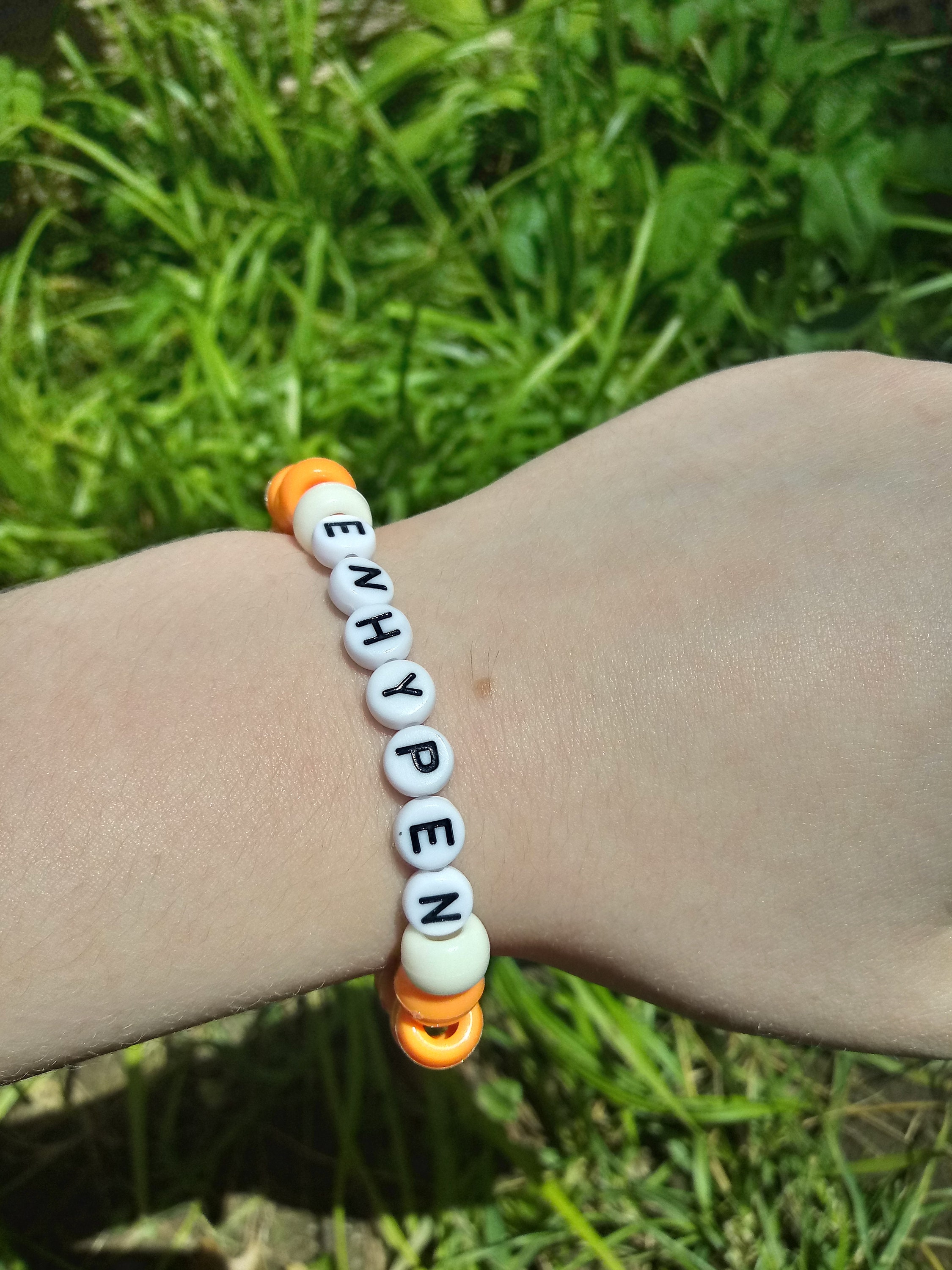 ENHYPEN Bracelet for ENGENES Handmade Pony Bead Kpop Bracelet Handmade ...