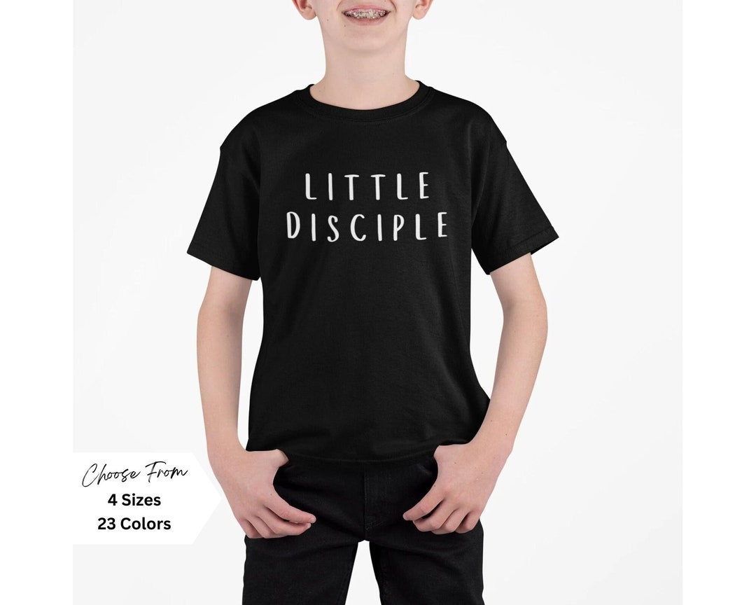 Little Disciple Shirt, Kids Christian Shirt, Faith Based Shirt, Short ...