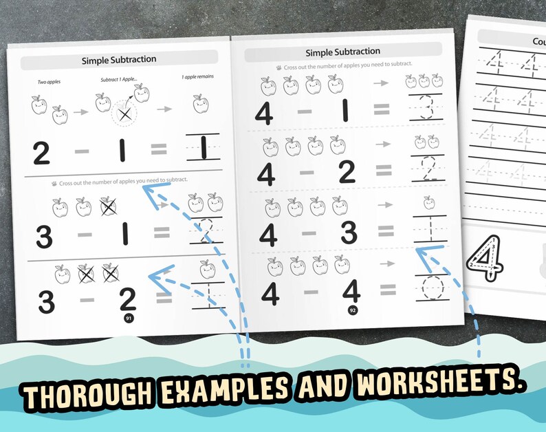 PDF: Preschool Math Workbook Kindergarten Prep / 109 Pages ...