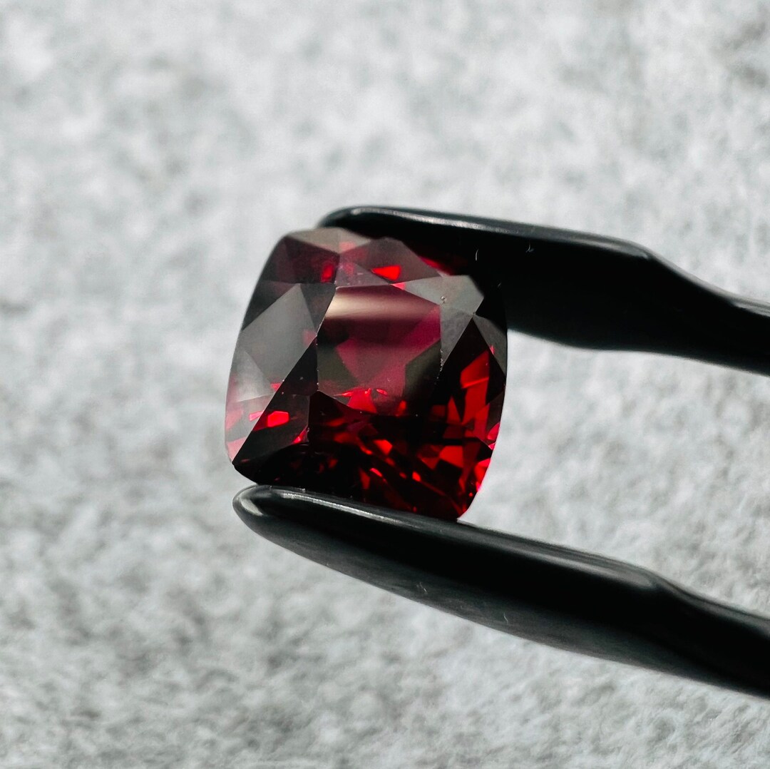 Natural Garnet Loose Gemstone, Ceylon Red Garnet, Garnet Statement Ring ...