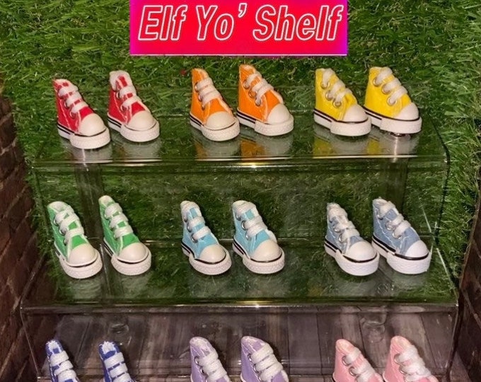 Elf Miniature Sneakers| Elf Classic Canvas Sneakers| 12 Inch Doll Shoes ...