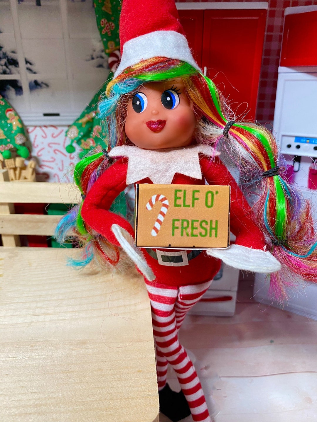 Elf Meal Prep Kit Elf Food Miniature Meal Delivery Box - Etsy