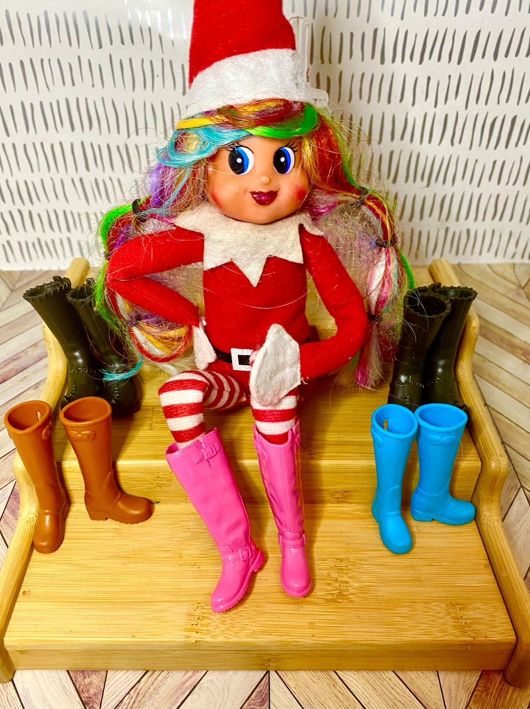 1:6 Elf Boots| 12 Inch Doll Boots| Elf Kit| Elf Fashion| Elf Shoes ...