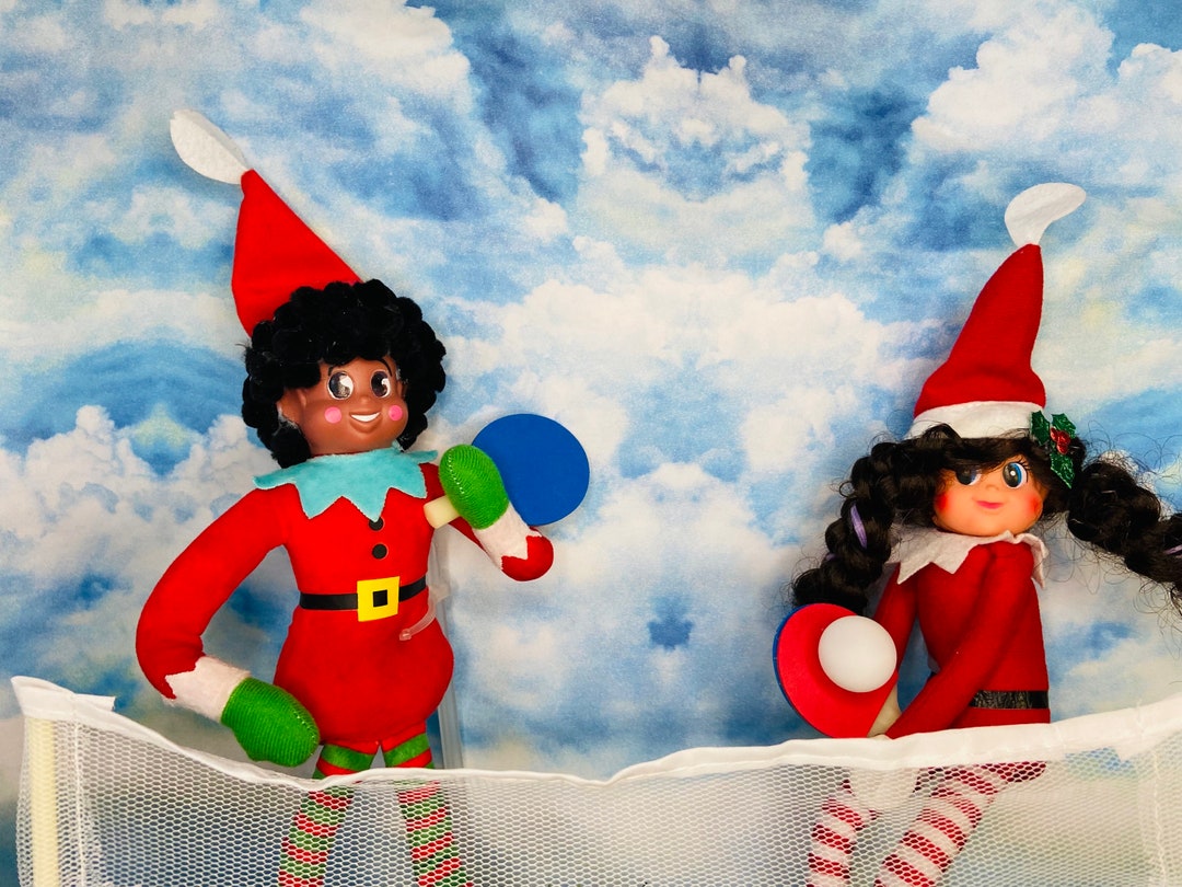 Elf Table Tennis| Elf Ping Pong| Pickle Ball/elf Props| Easy Elf Kit ...