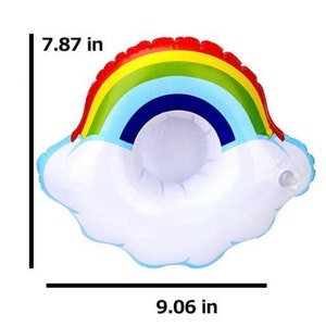 Mini Pool Float for Elf Unicorn Palm Tree Flamingo and Rainbow Elf ...