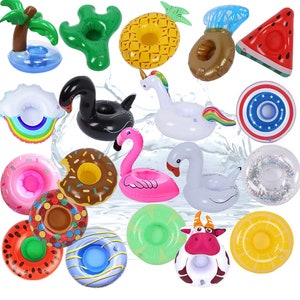 Mini Pool Float for Elf Unicorn Palm Tree Flamingo and Rainbow Elf ...